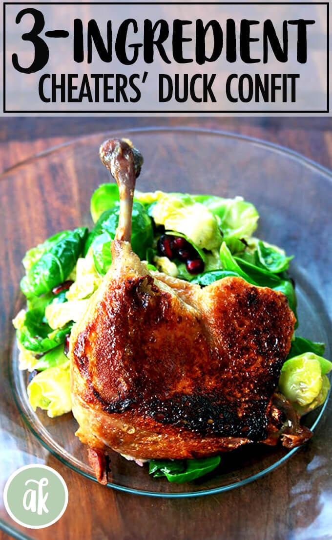 Duck Leg Confit: 3 Hours, 3 Ingredients | Alexandra’s Kitchen