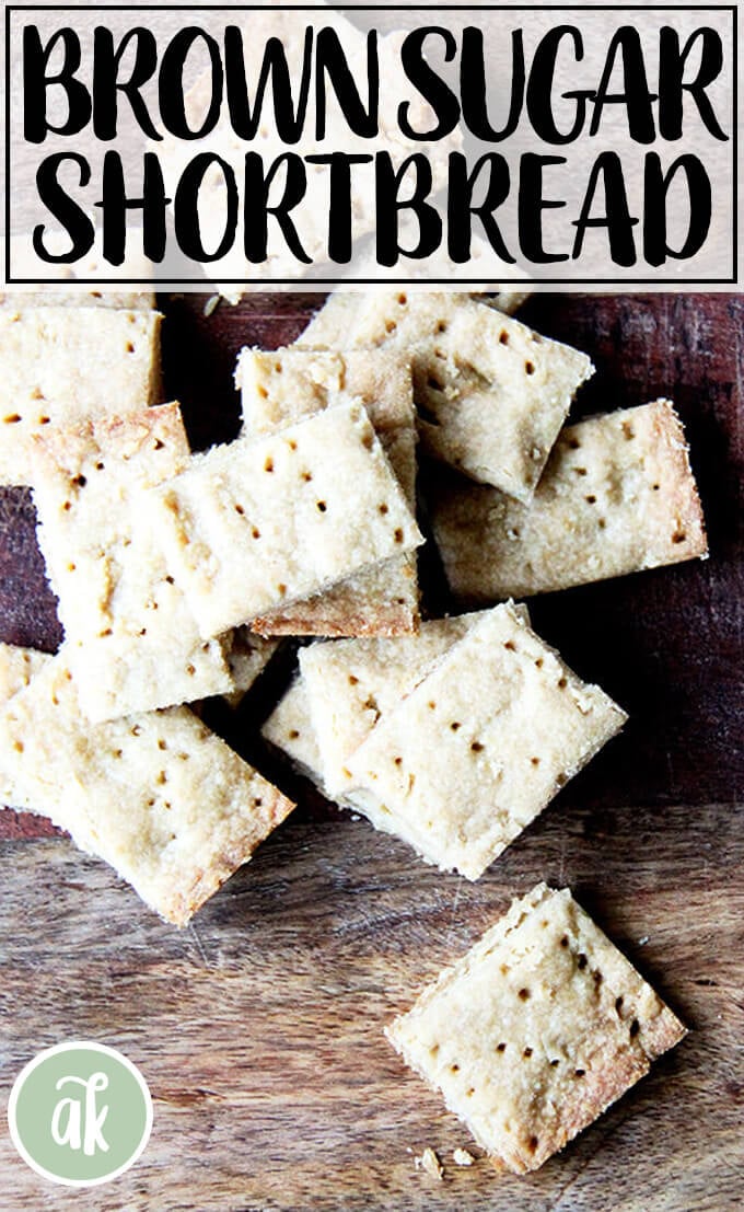 Three-Ingredient Brown Sugar Shortbread | Alexandra's Kitchen