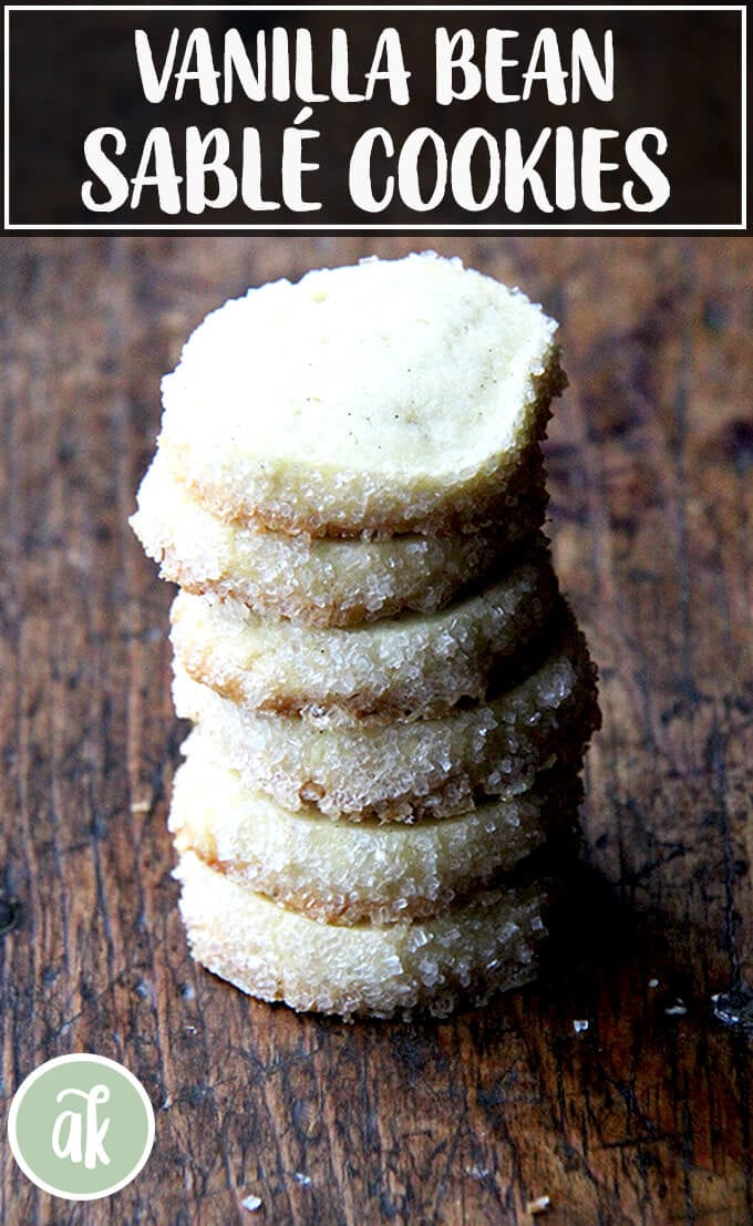 Dorie Greenspan's Vanilla Bean Sablés | Alexandra's Kitchen