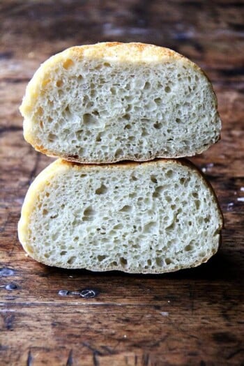 My Mother's Best, No-Knead Peasant Bread Recipe | Alexandra's Kitchen