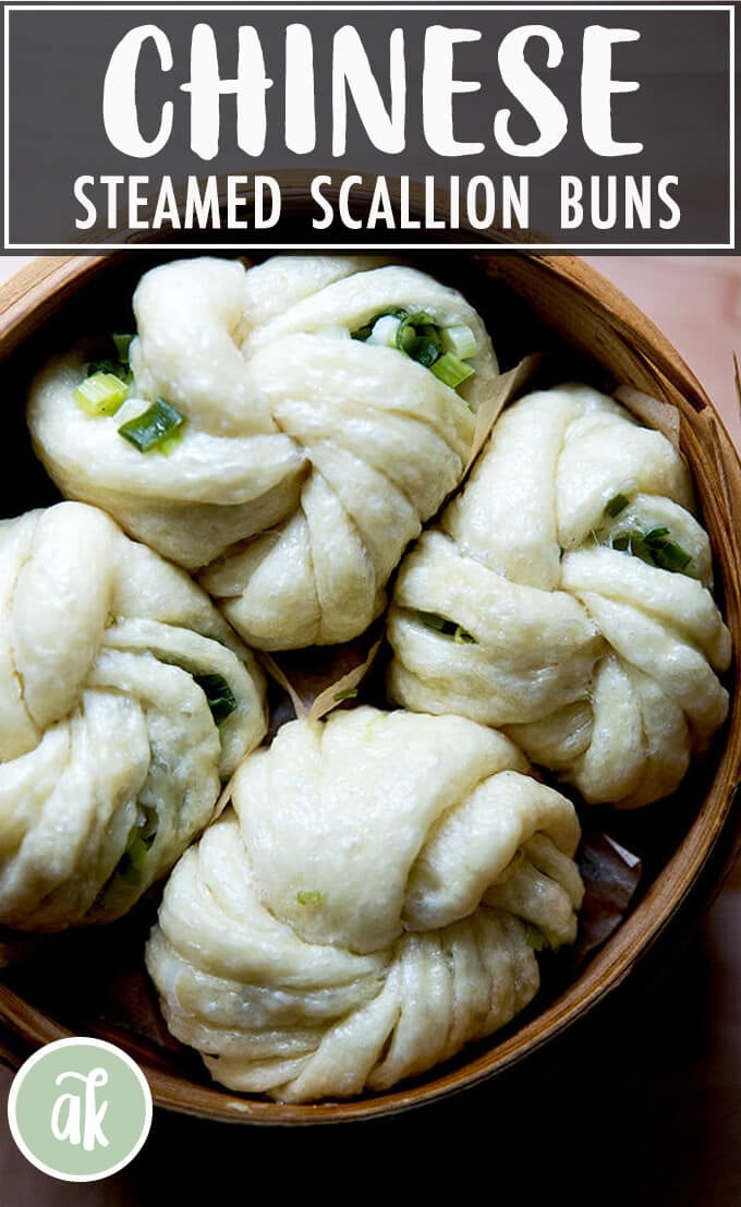 Chinese Steamed Buns with Scallions (Hua Juan) | Alexandra’s Kitchen