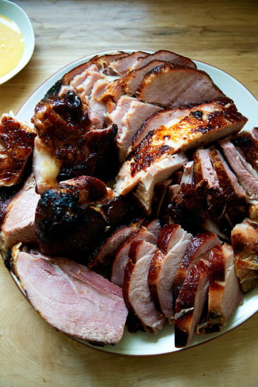 Simple Baked Ham with Brown Sugar Glaze | Alexandra's Kitchen