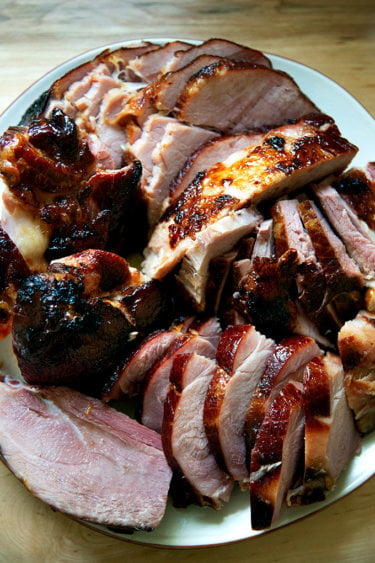 Simple Baked Ham with Brown Sugar Glaze | Alexandra's Kitchen