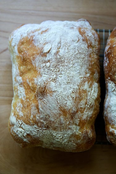 How To Make Homemade Ciabatta Bread | Alexandra's Kitchen