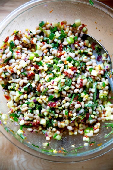 Simple White Bean Salad | Alexandra's Kitchen