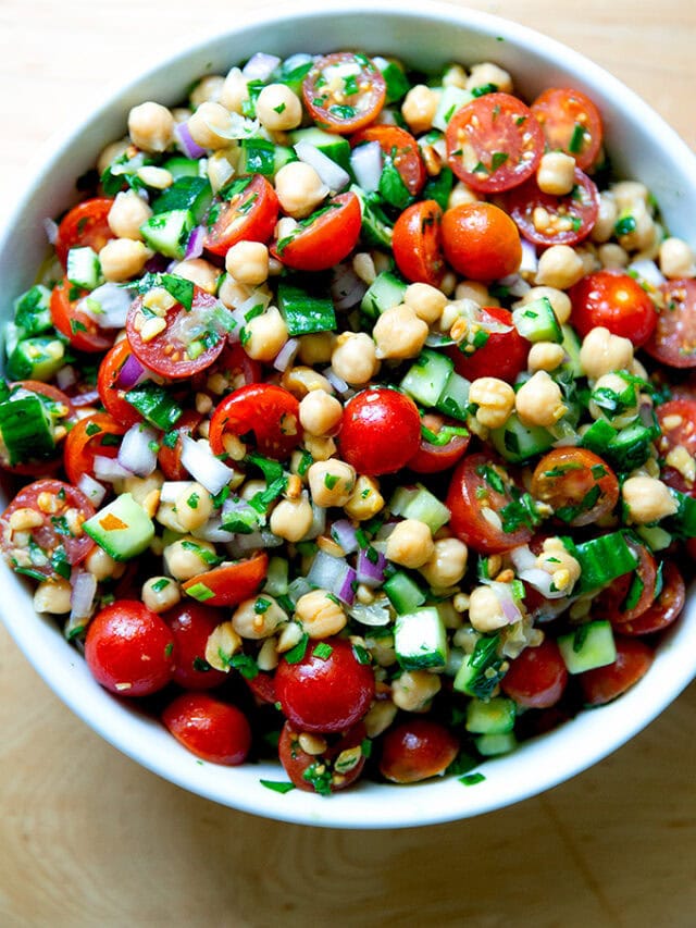 Simple White Bean Salad | Alexandra's Kitchen