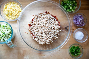 Simple White Bean Salad | Alexandra's Kitchen