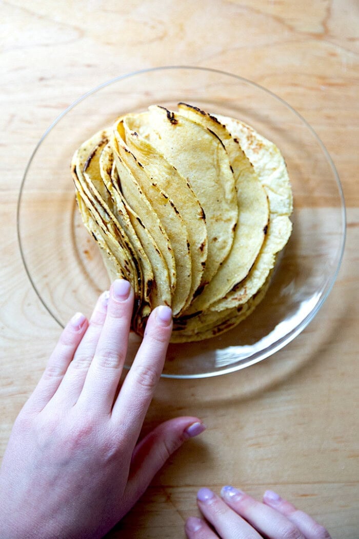Simple Soft Corn Tortillas (3-Ingredients!) | Alexandra's Kitchen